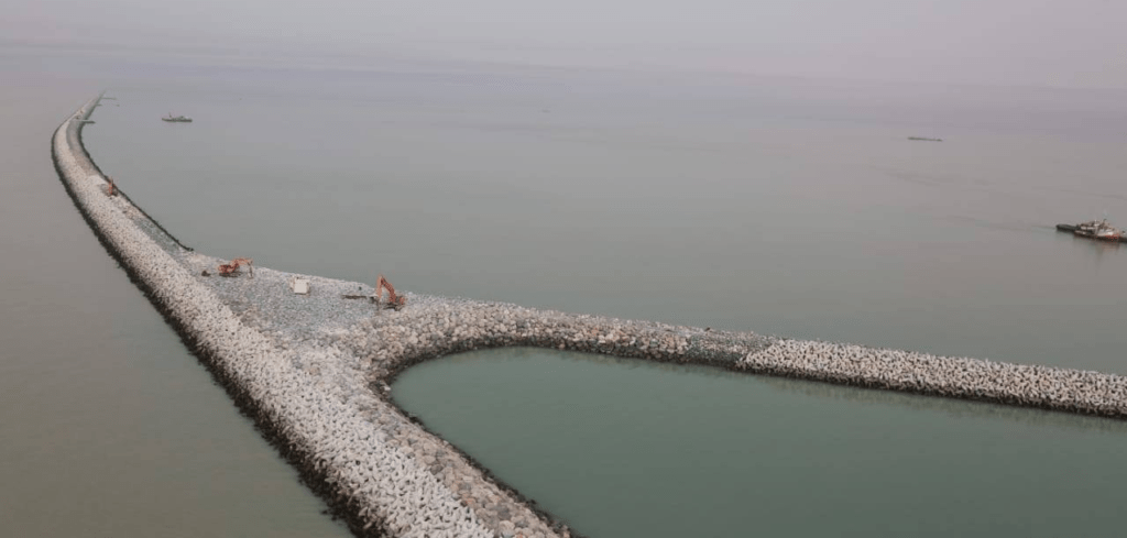 POSIBLOC™, Al Faw Grand Port achèvement de la pose des CORE-LOC™ - Mesuris